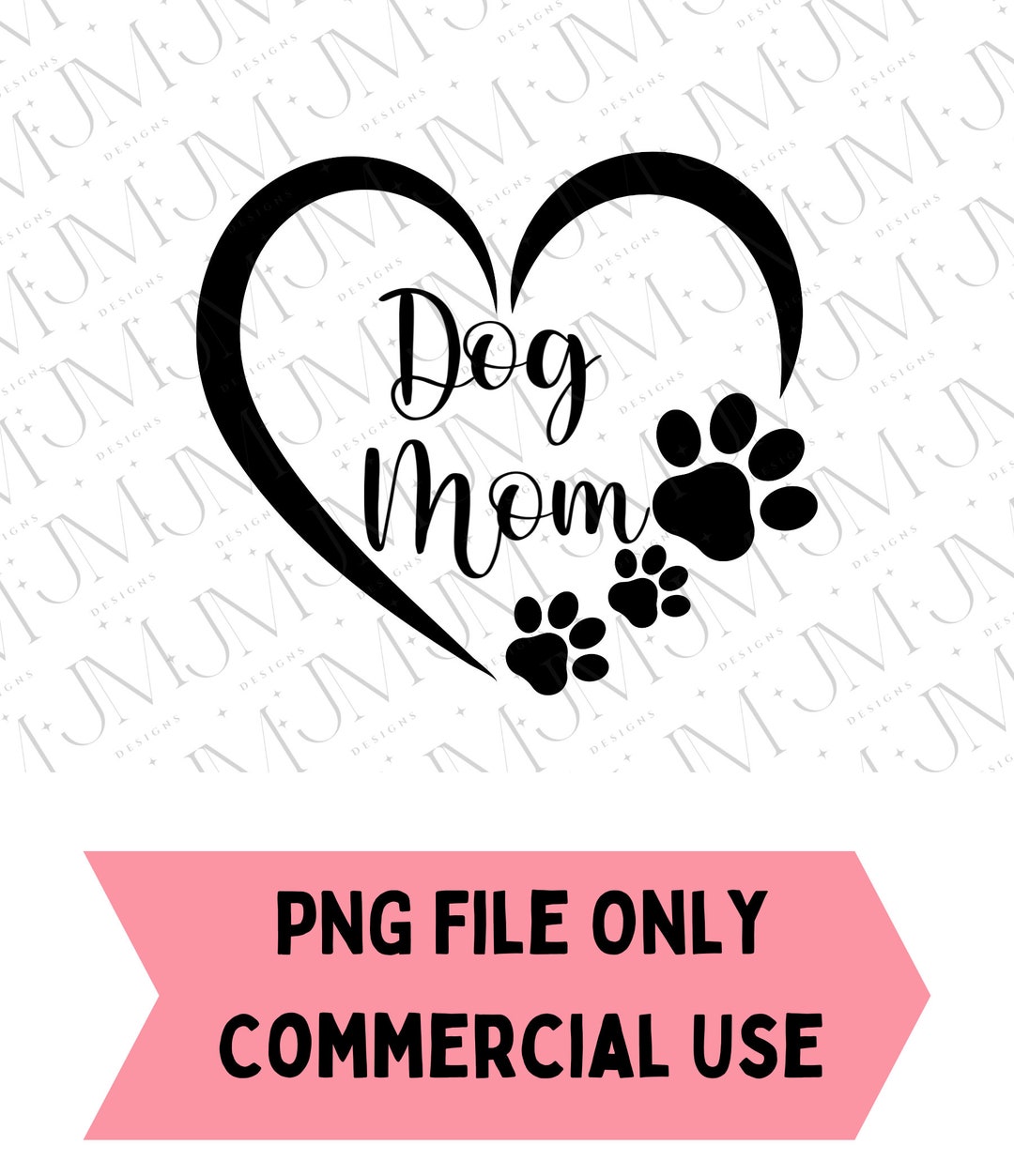 Dog Mama Png File, Dog Mom PNG File, Paw Mom PNG - Etsy