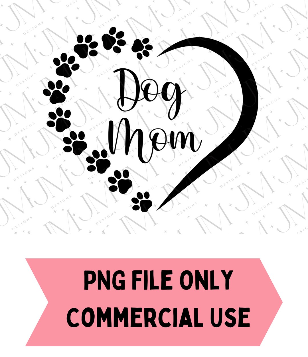 Dog Mama Png File, Dog Mom PNG File, Paw Mom PNG - Etsy