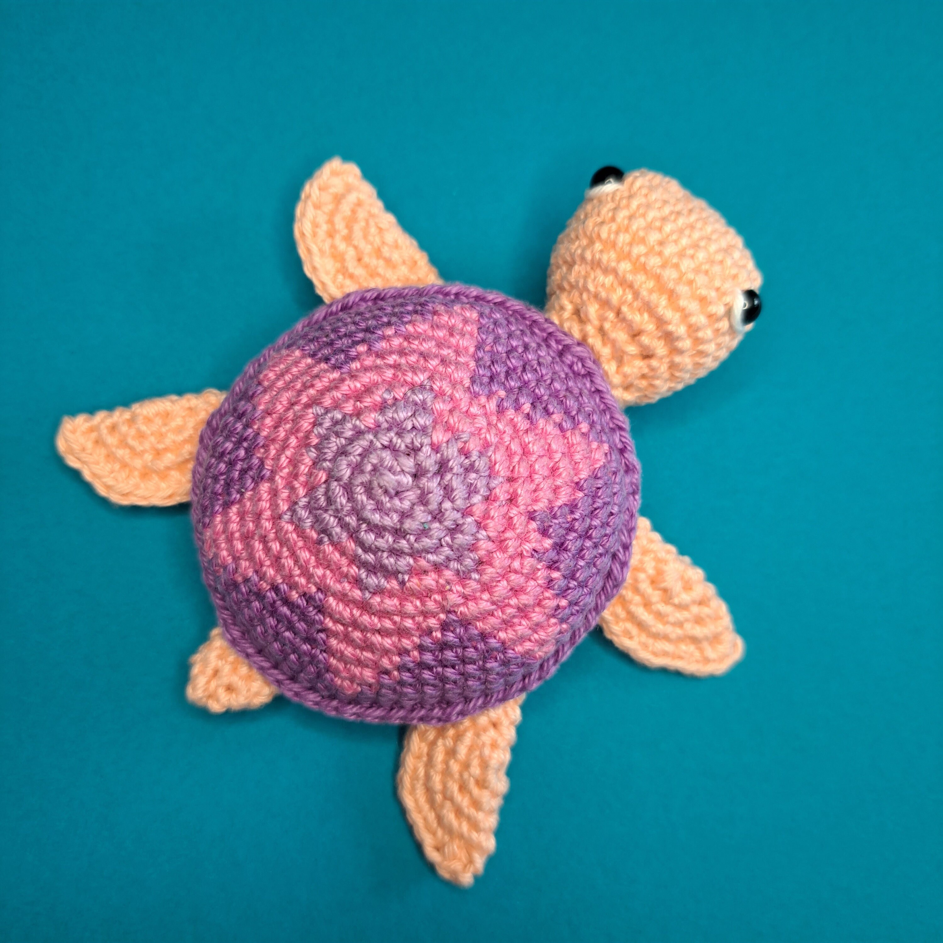 Crochet Star Turtle Pattern, No Sew Amigurumi (PDF Pattern) - Etsy