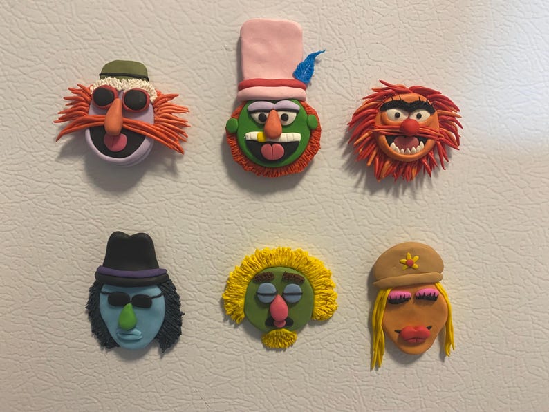 The Muppets Magnet Collection - Etsy