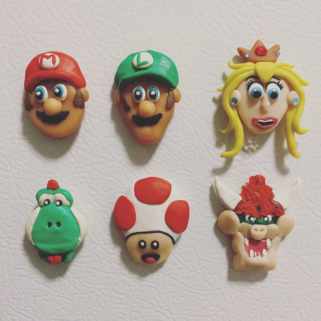 Super Mario Bros Magnet Collection - Etsy