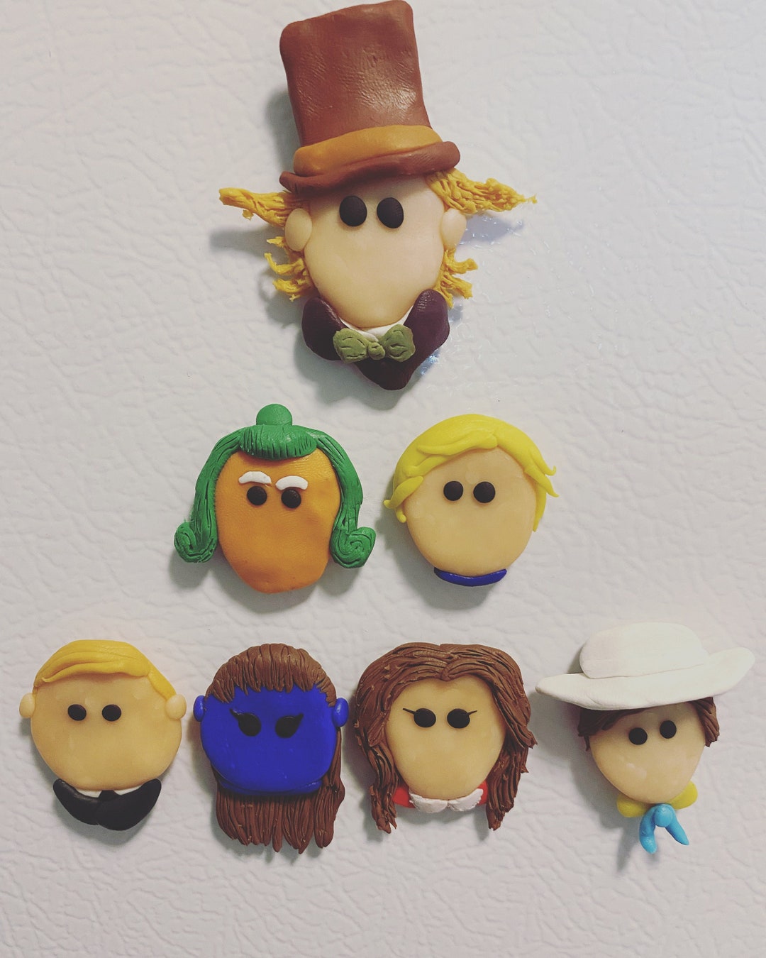 Willy Wonka and the Chocolate Factory Magnet Set - Etsy