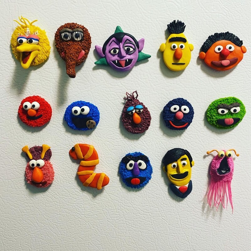 Sesame Street Pins - Etsy