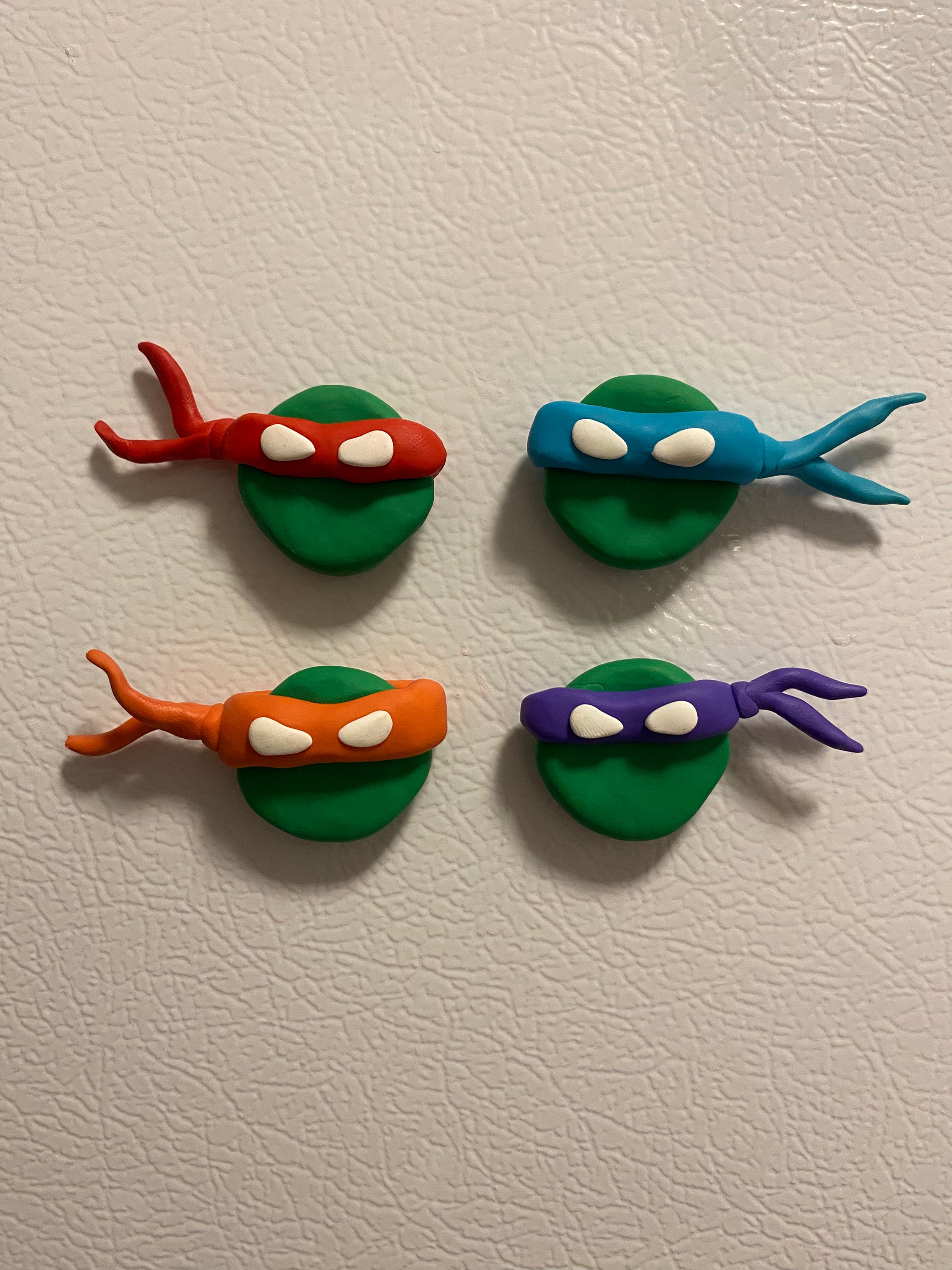 Teenage Mutant Ninja Turtles Magnet Set - Etsy