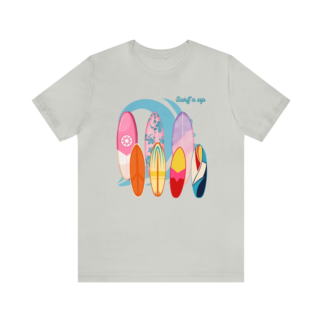 Surf's up T-shirt, Boating Ride, Gift for Surfers, Hello Summer Vibes ...