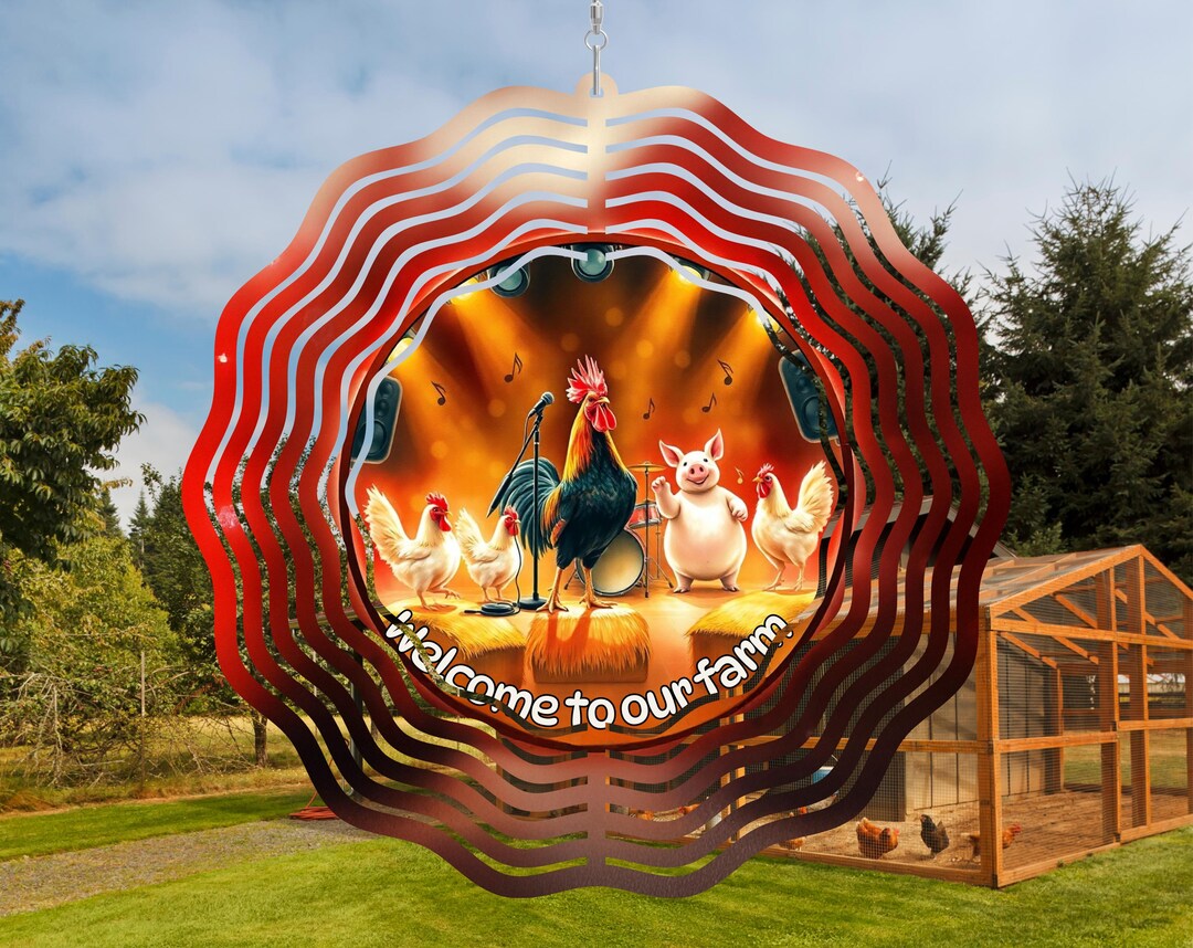Funny Farm Wind Spinner PNG - Welcome to the Our Farm Sublimation ...