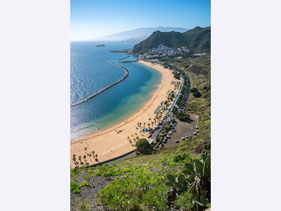 Playa De Las Teresitas , Santa Cruz De Tenerife, Tenerife, Spain, Classic Matte Paper Poster - Etsy