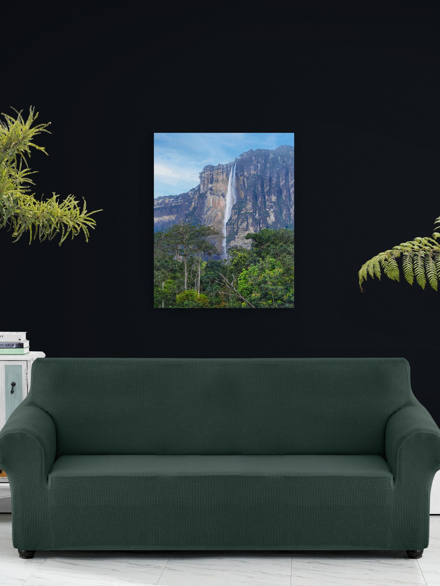 Venezuela, Angel Waterfall, , Salto Ángel, Museum-quality Matte Paper ...