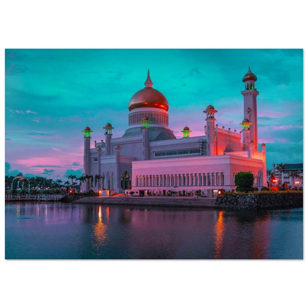 The Sultanate of Brunei, Bandar Seri Begawan, Masjid Omar 'ali ...