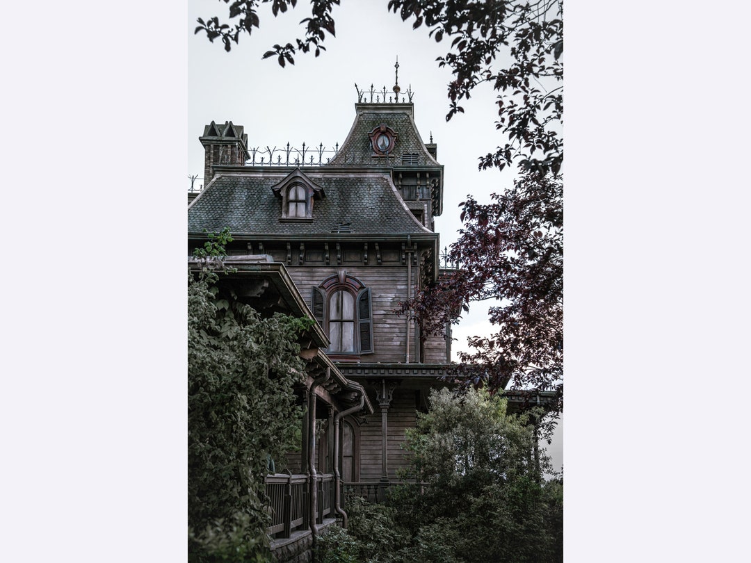 Paris, France, Haunted House, Phantom Manor, Disneyland - Museum ...