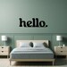 Acrylic Hello Sign, Front Door Decor, Outdoor Decor, Entryway ...