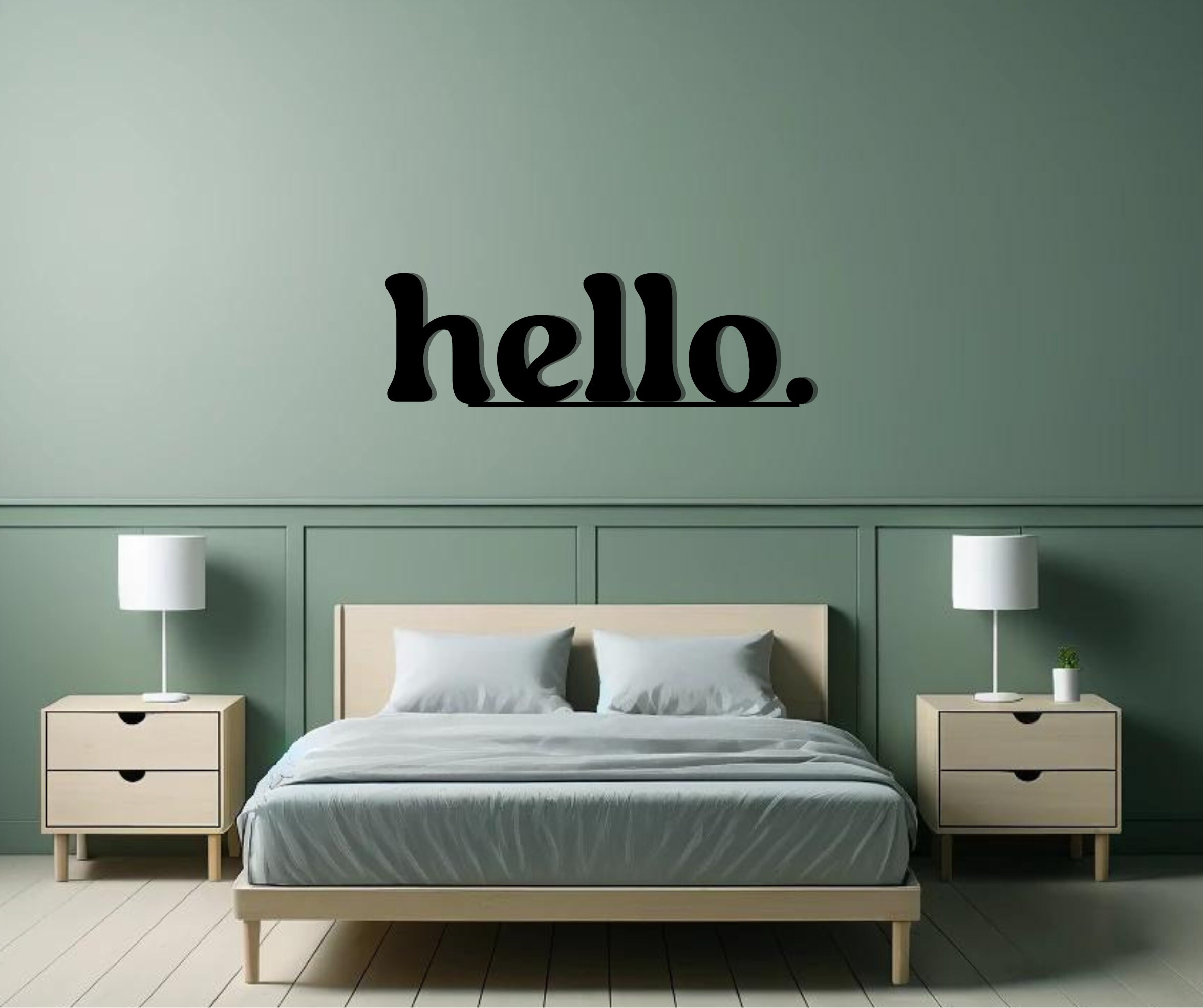 Acrylic Hello Sign, Front Door Decor, Outdoor Decor, Entryway ...