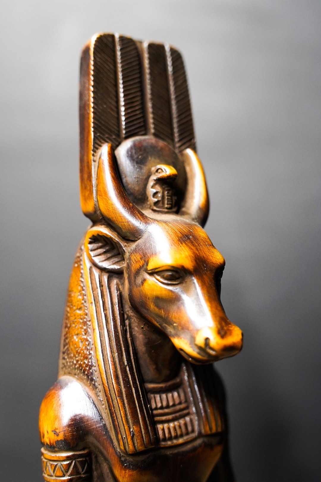 Hathor as a Cow Egyptian Goddess of Love, Joy, and Divine Nurturing ...