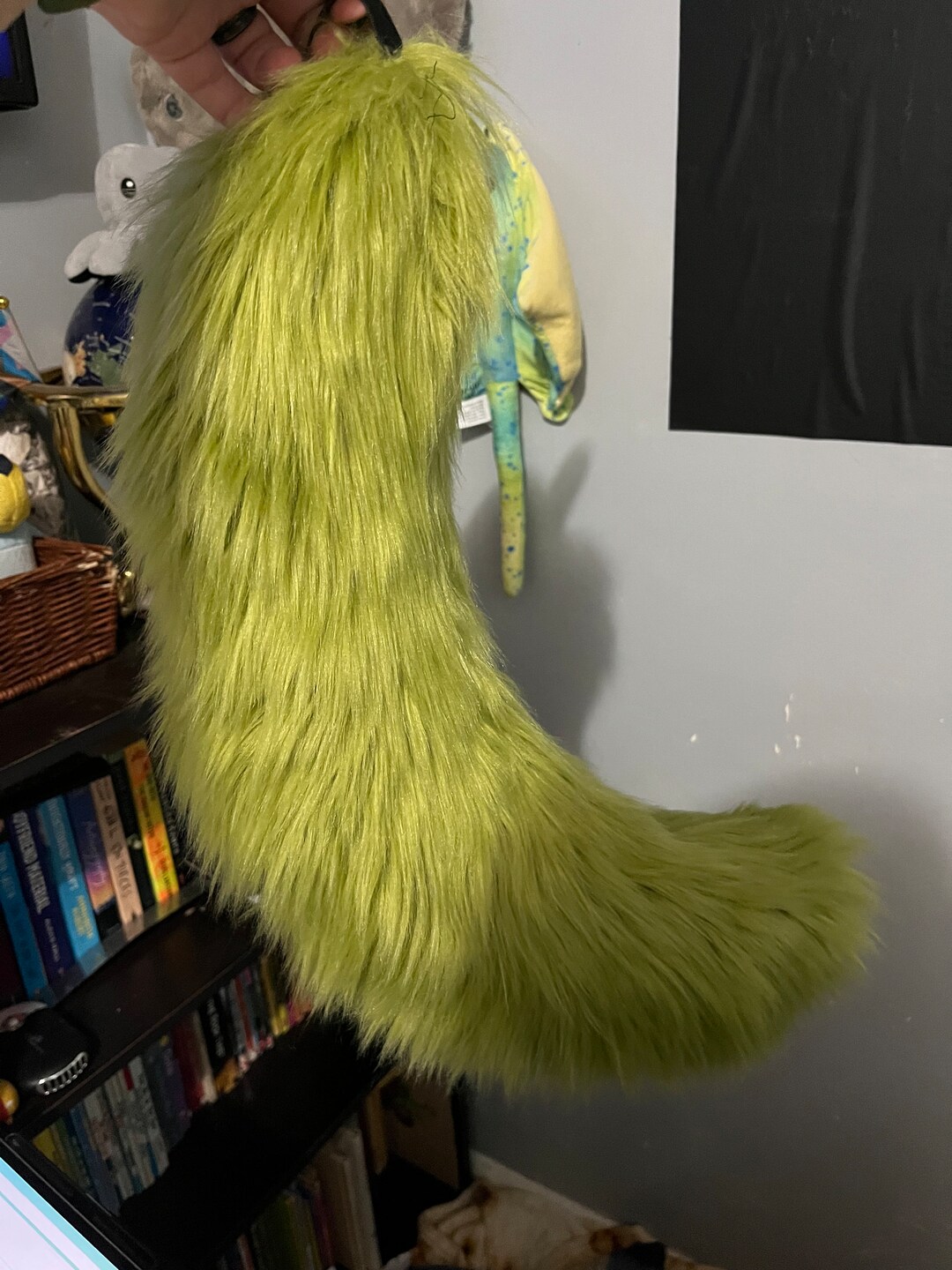 Green Fursuit Tail - Etsy