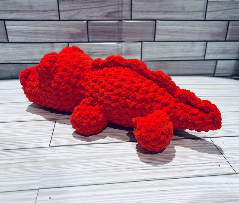 Crocheted Alligator Plushie - Embrace the Reptile Cuteness - Etsy