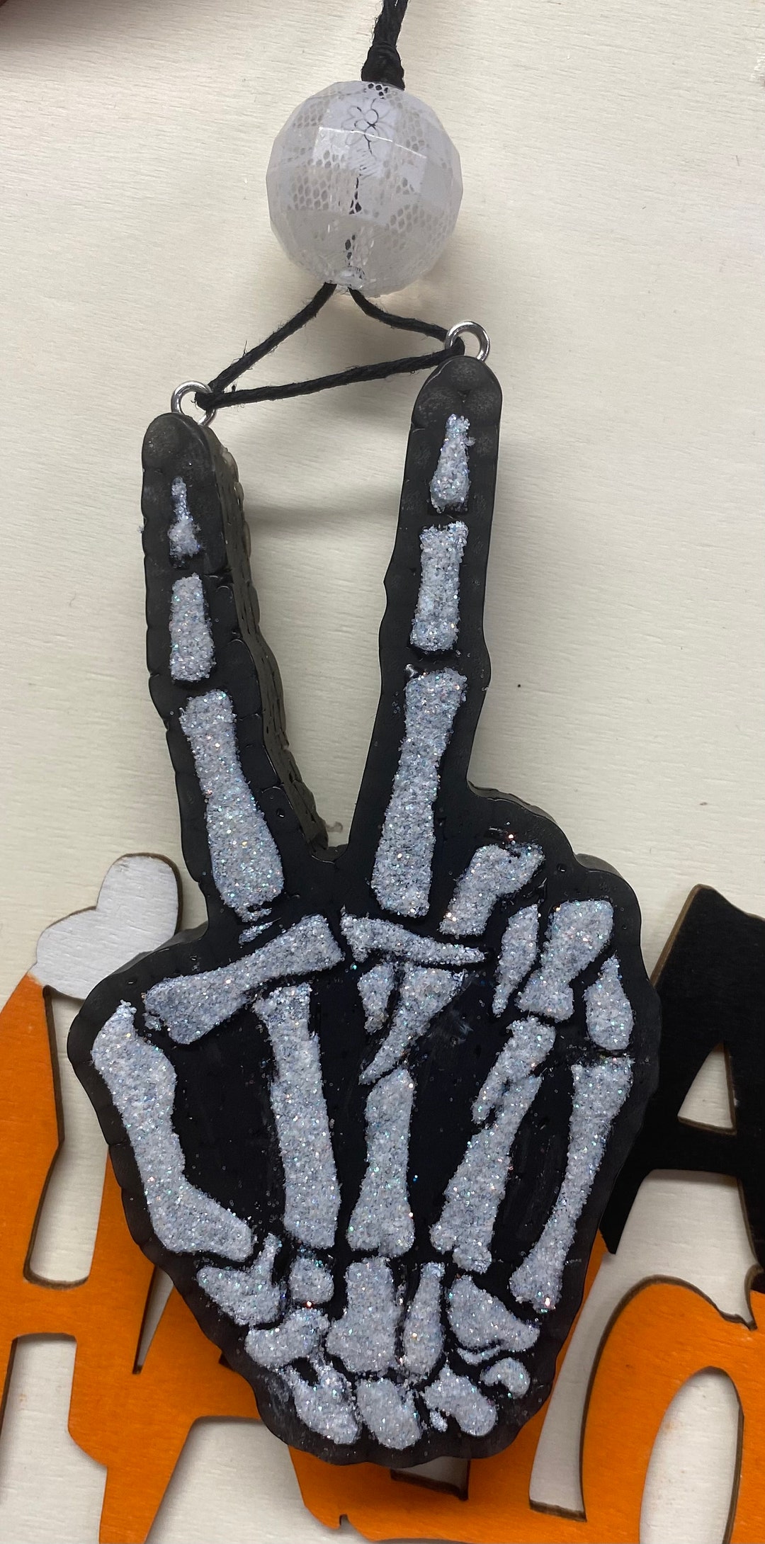 Skeleton Freshie Skeleton Peace Sign Car Freshie Skeleton Peace Car ...