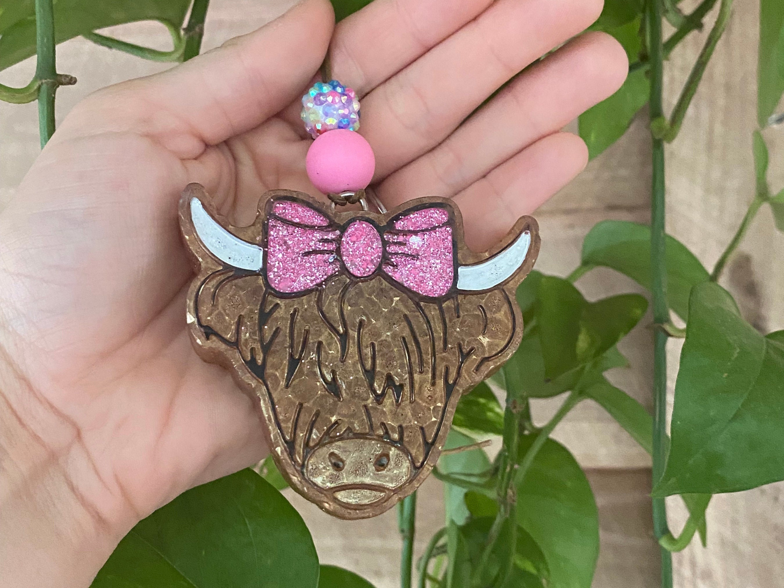 Highland Cow Freshie Cute Cow Car Freshie Highland Cow Car - Etsy