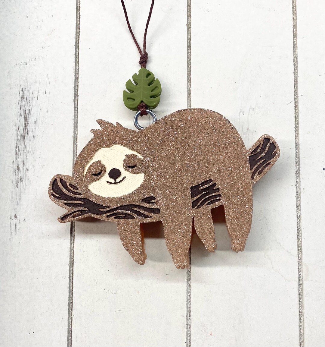 Sloth Car Freshie Hanging Car Accessory for Car Decor Cute Car ...
