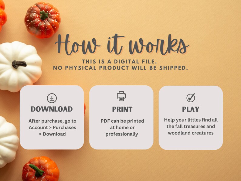 I Spy Activity Printable for Children, Fall Toddler Activity, Prek ...