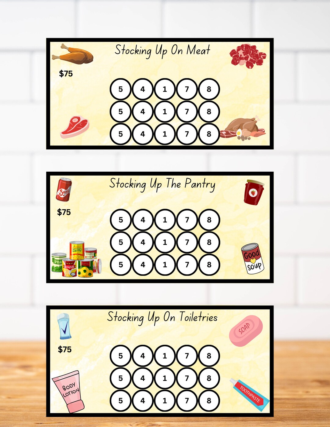 Stock up Time || Low Amount Challenges - Etsy