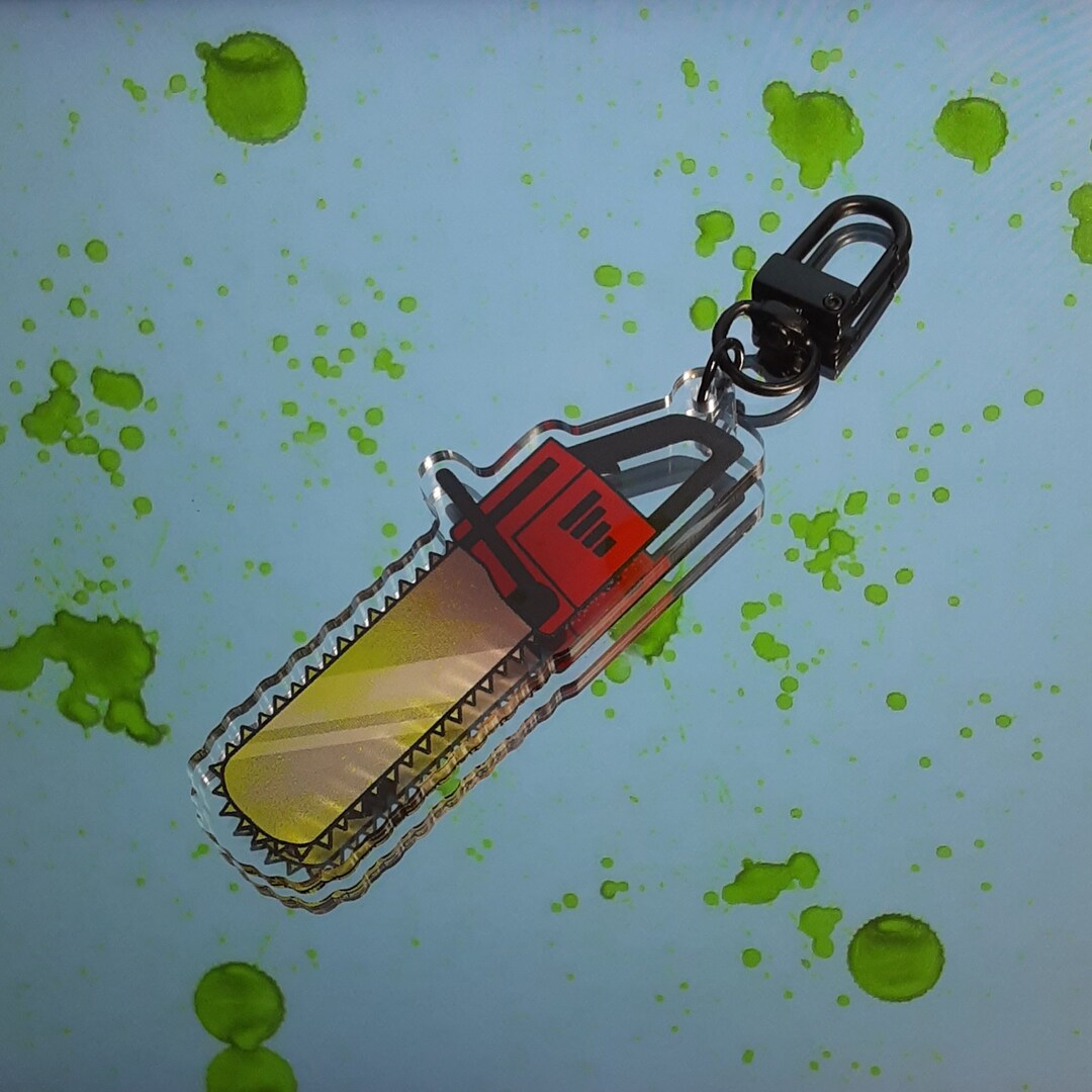 Chainsaw Man Denji Double Sided Acrylic Keychain Charm - Etsy