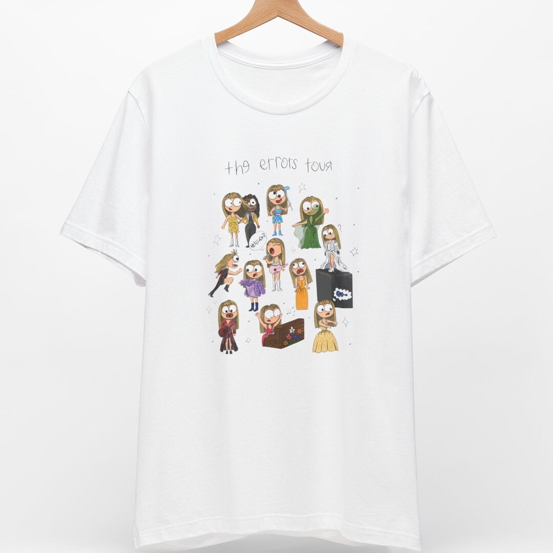 The Errors Tour Doodles Hand Drawn UNISEX Shirt - Etsy