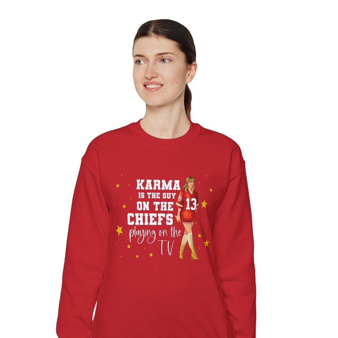 Karma is the Guy 13 TS Hand Drawn Jersey Big Game Crewneck - Etsy