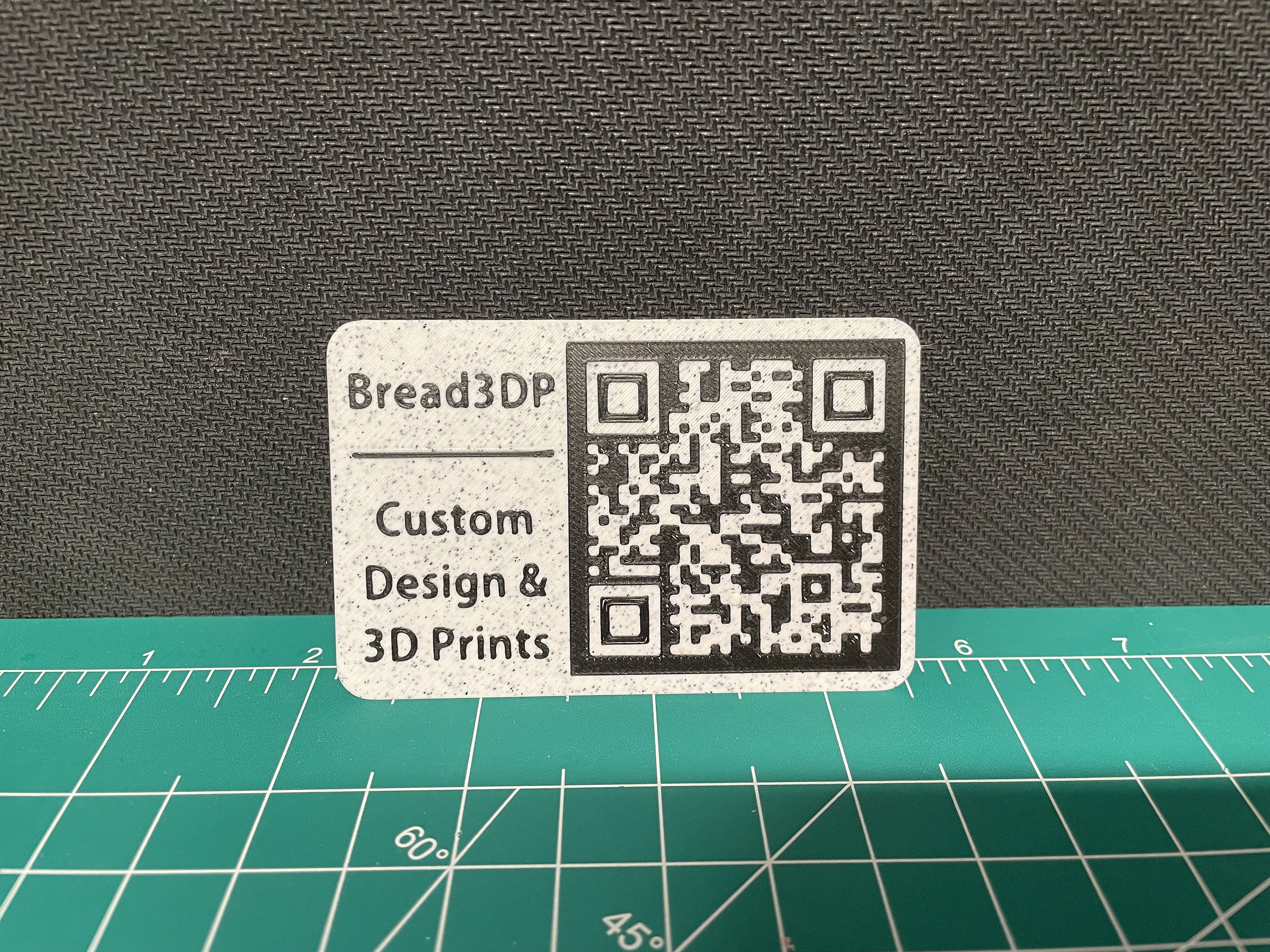 Custom 3D Printed Business Cards set of 10 - Etsy