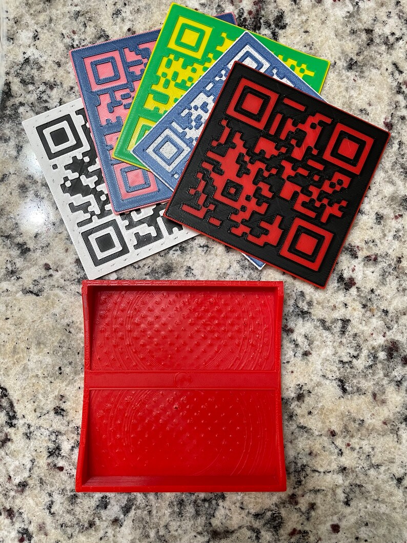 Custom 3D Printed QR Codes - Etsy
