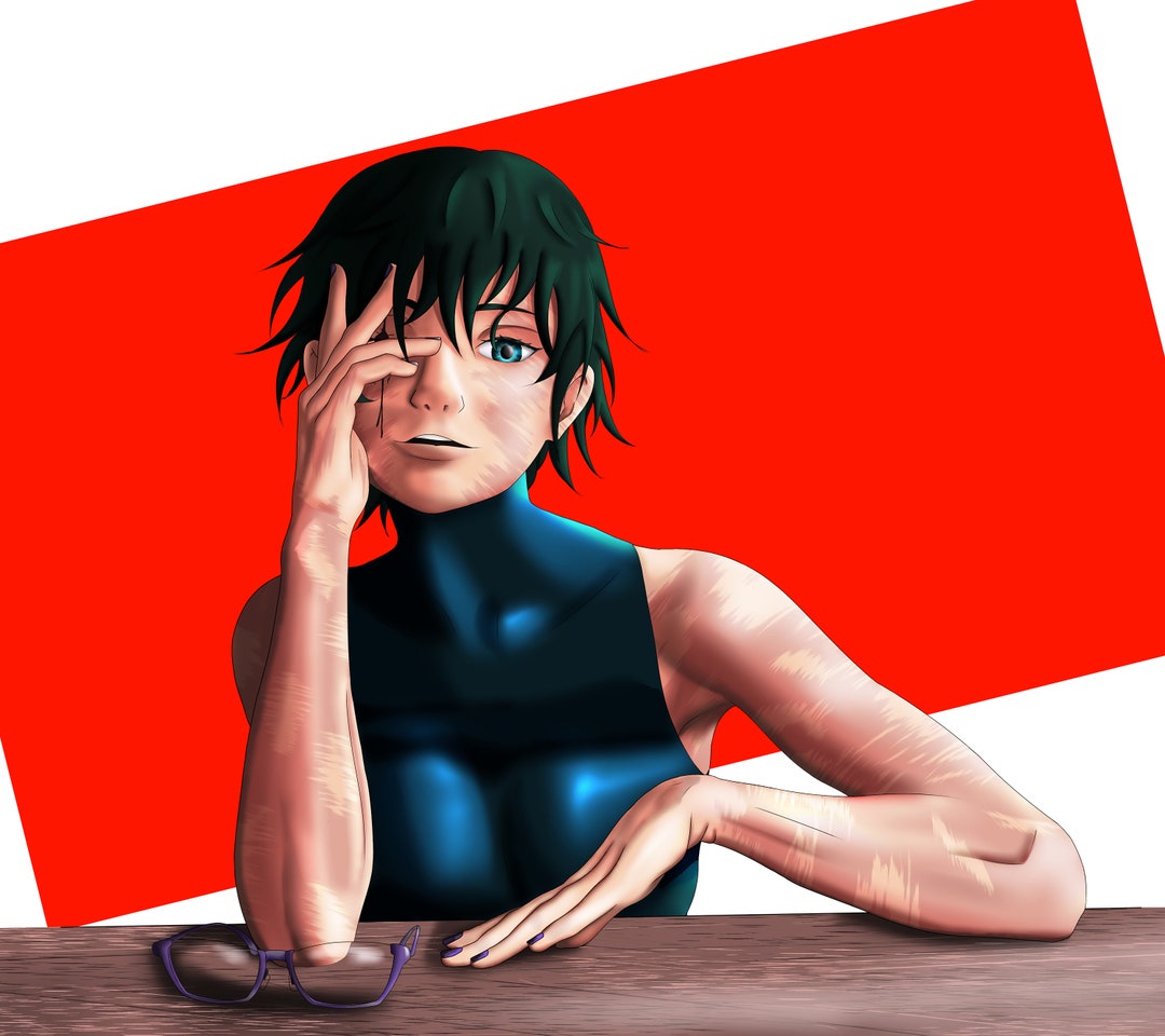 Maki Zenin Jujutsu Kaisen Digital Print - Etsy