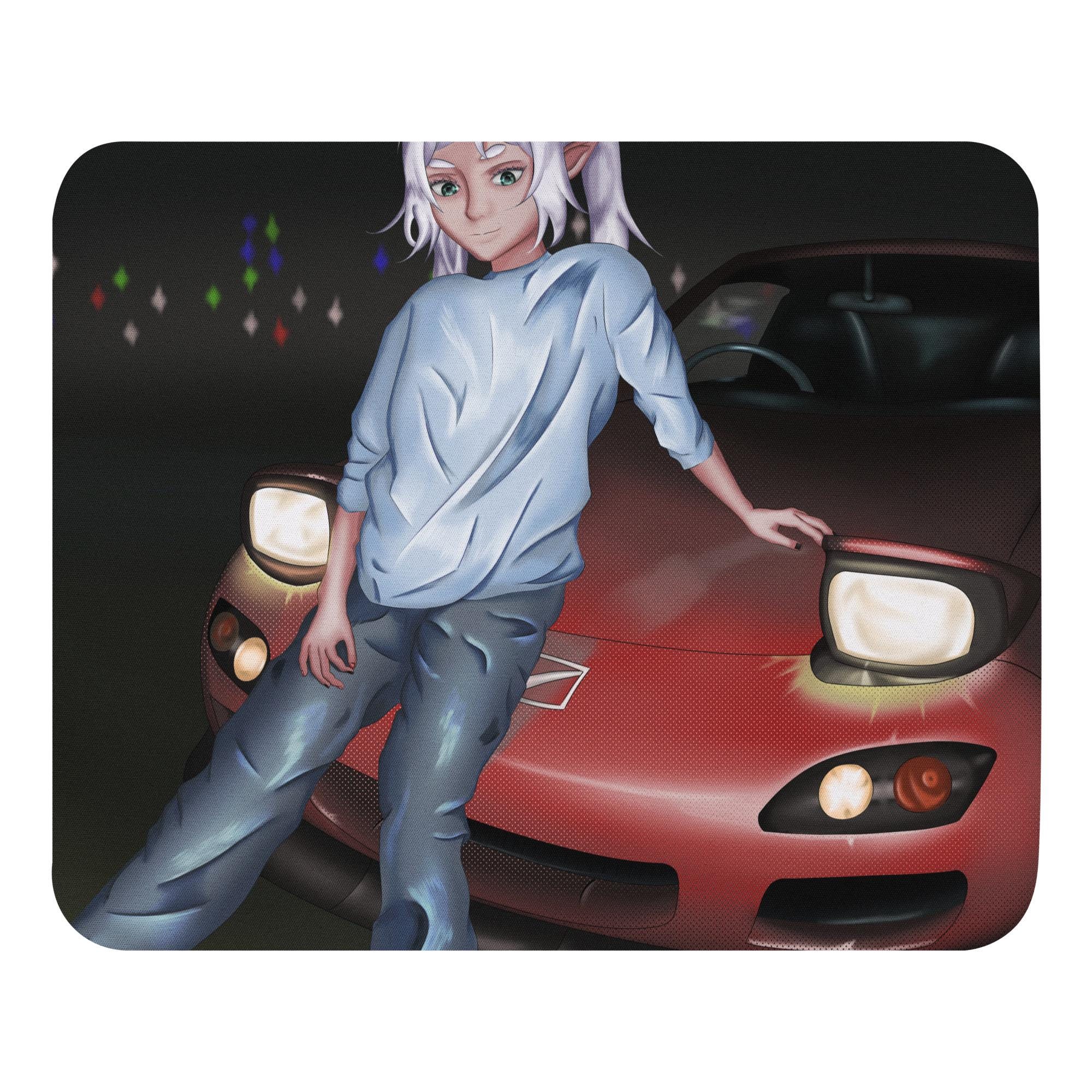 Frieren Beyond Journey's End Anime Mazada Rx 7 Mouse Pad - Etsy