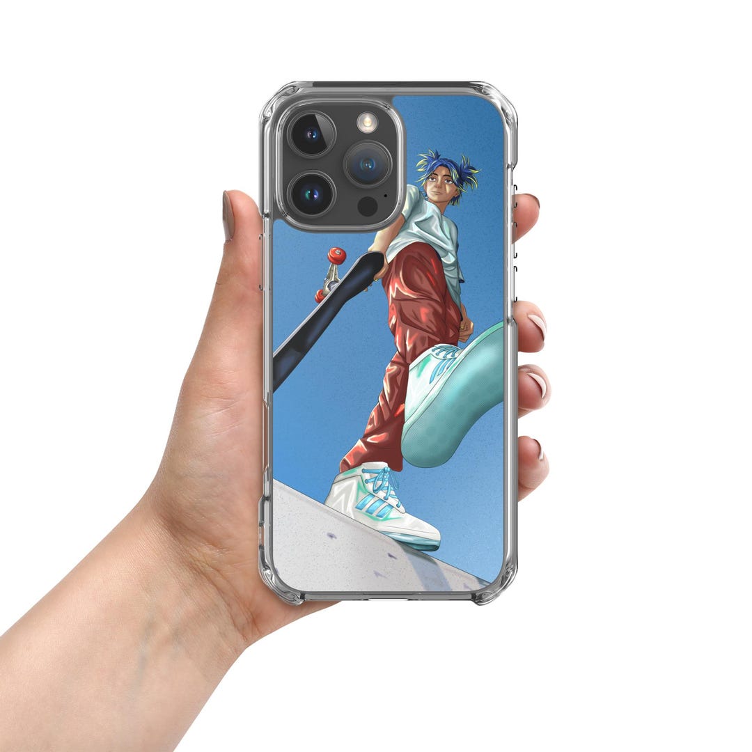 Valorant Neon Skater Skateboard Clear Case for Iphone® - Etsy