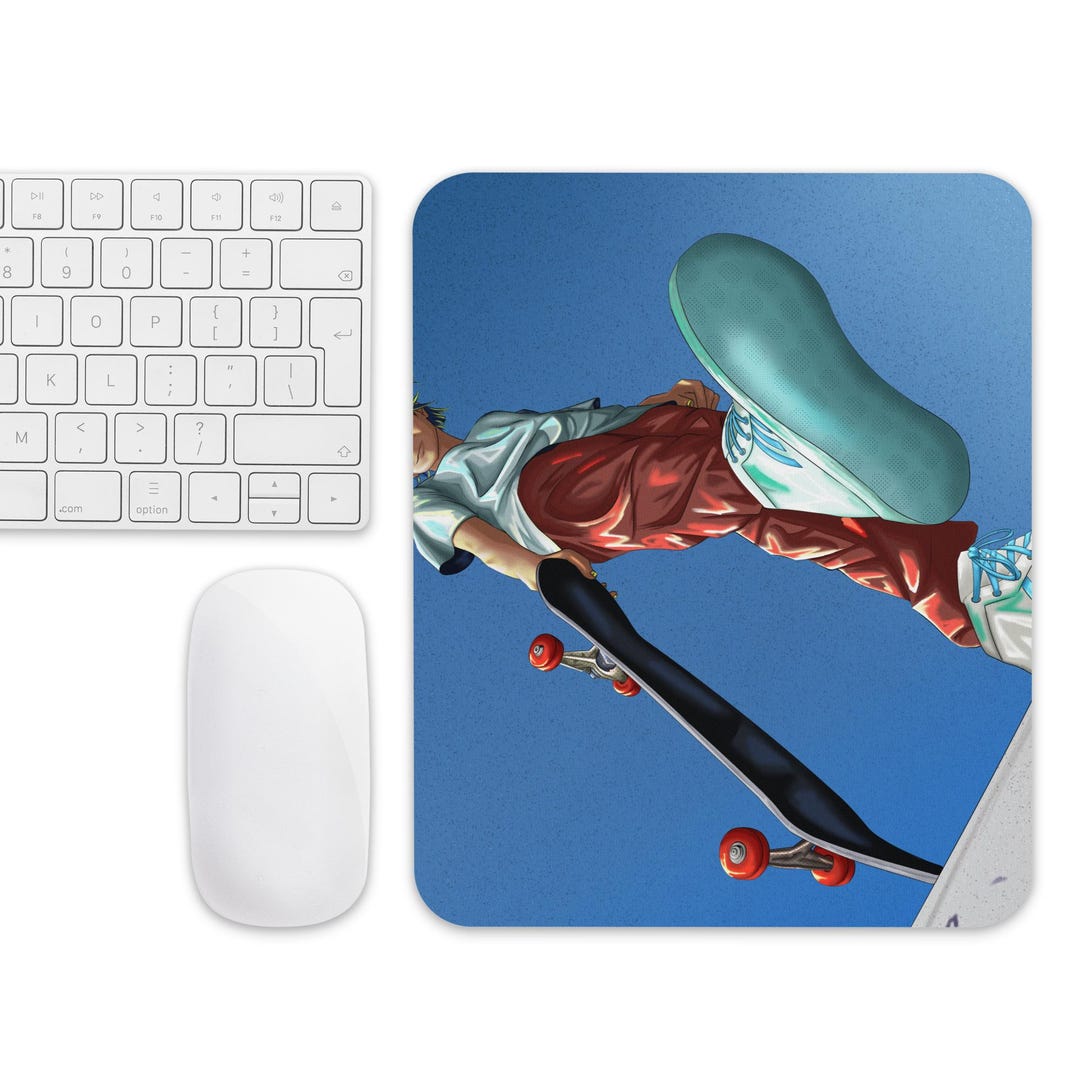 Valorant Neon Skateboard Mouse Pad - Etsy