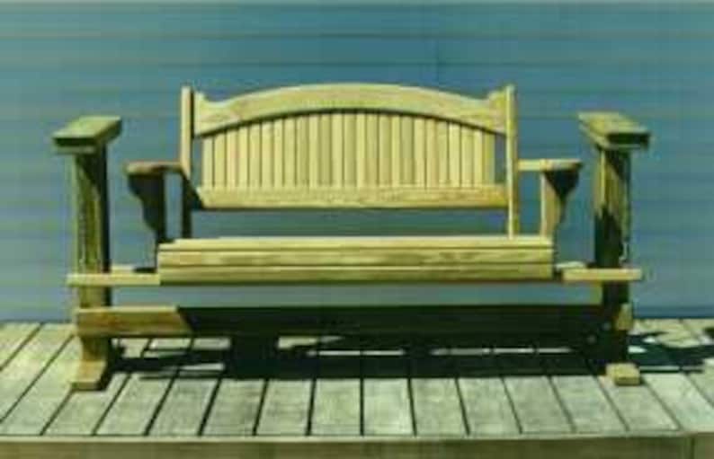 Glider Swing Plans and Patterns With FREE Youtube Instructional Video ...