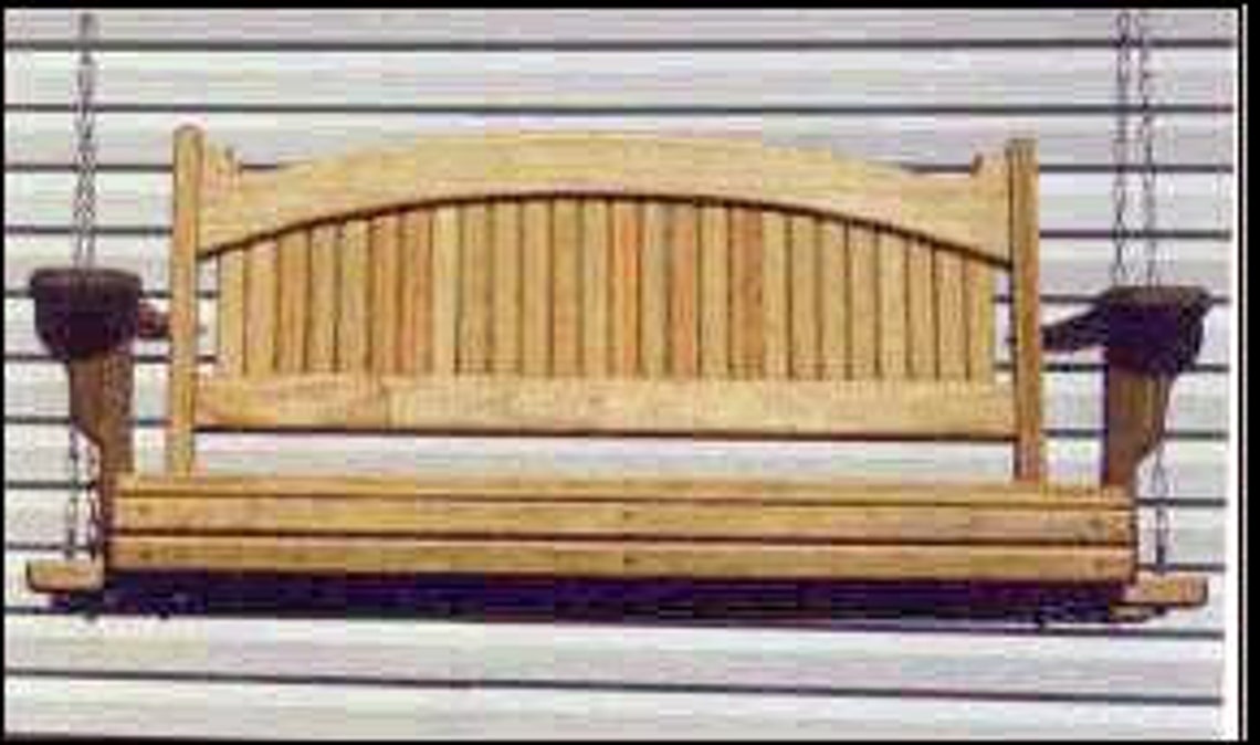 Porch Swing Plans - Etsy