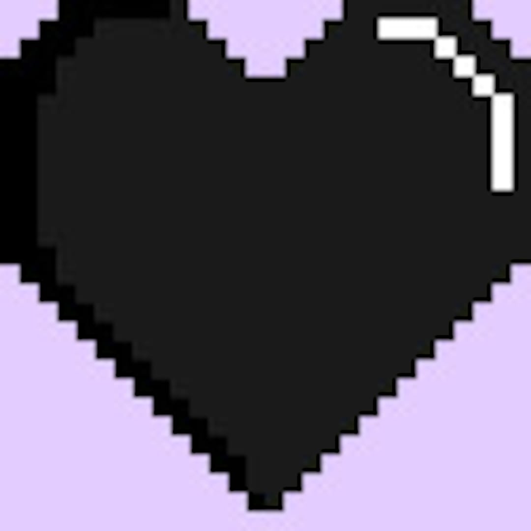 Animated Twitch Emote Asexual Pixel Heart Etsy Canada