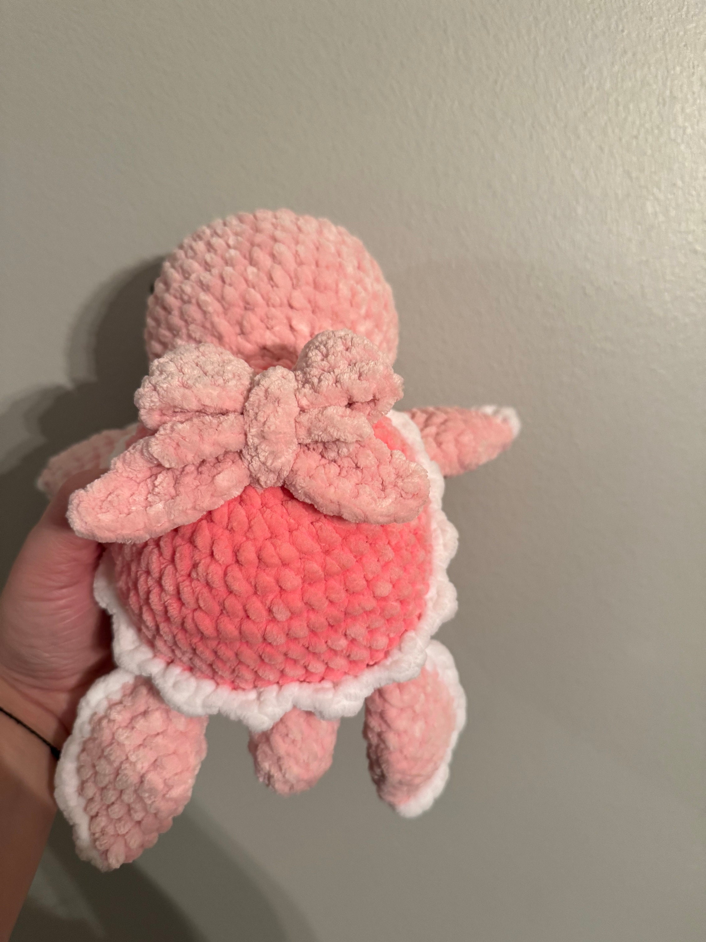 Crochet Bow Turtle - Etsy