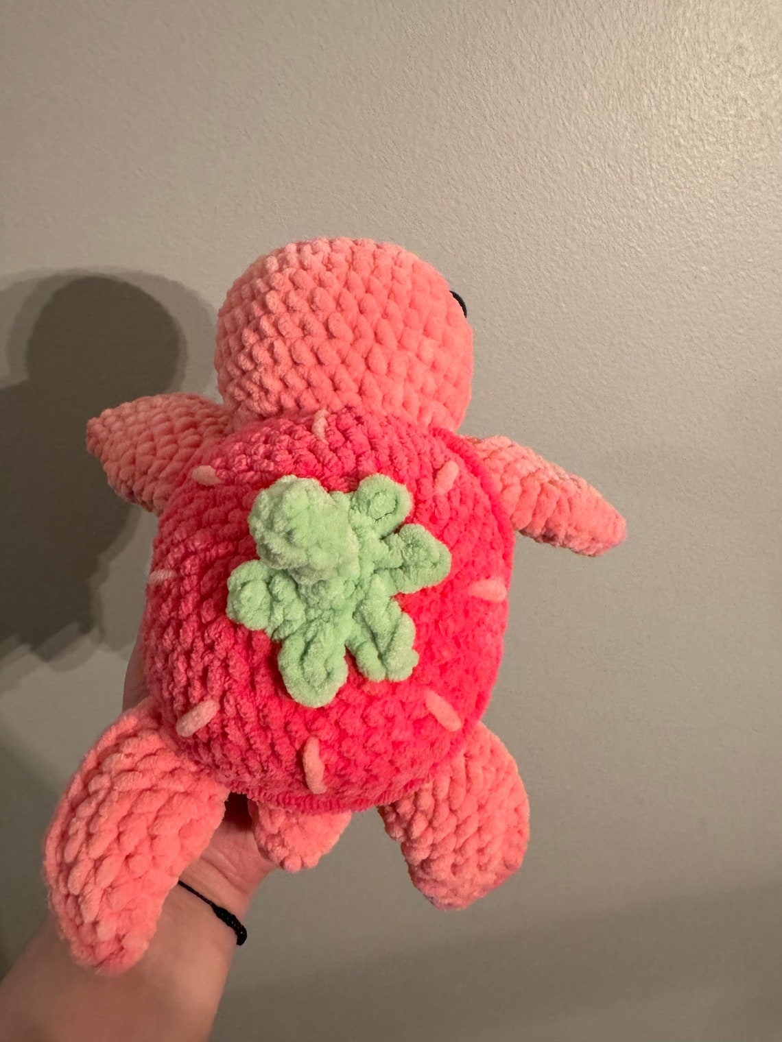 Crochet Strawberry Turtle - Etsy
