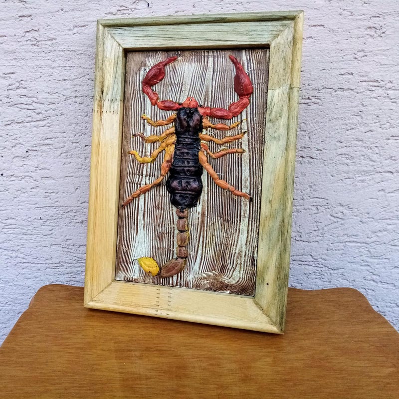 Clay Scorpion - Etsy