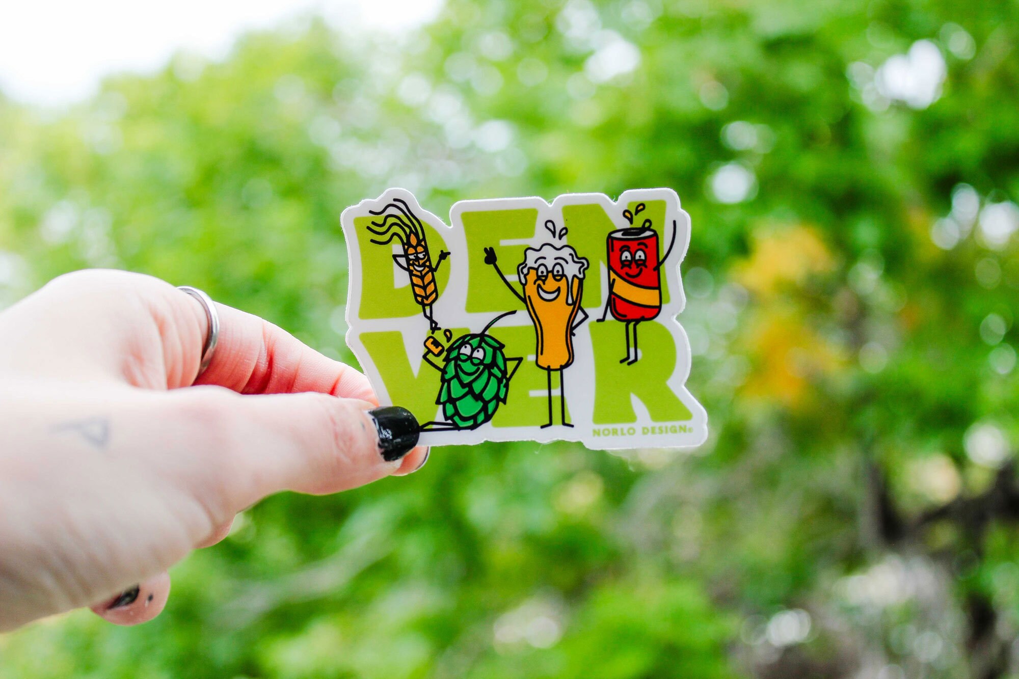Denver Craft Beer Friends Vinyl Sticker - Etsy