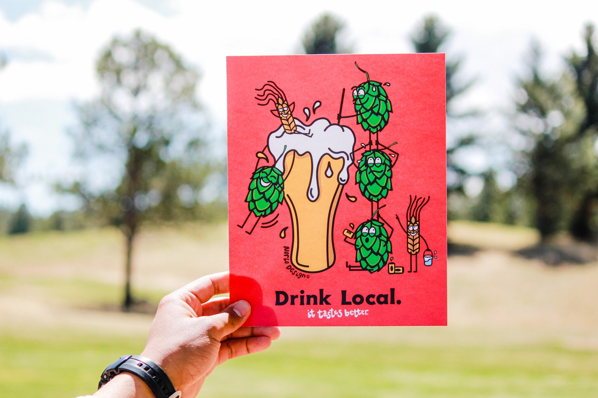 The Making of Craft Beer Art Print - Etsy