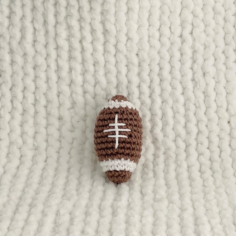 Crochet Football Ball Keychains - Etsy