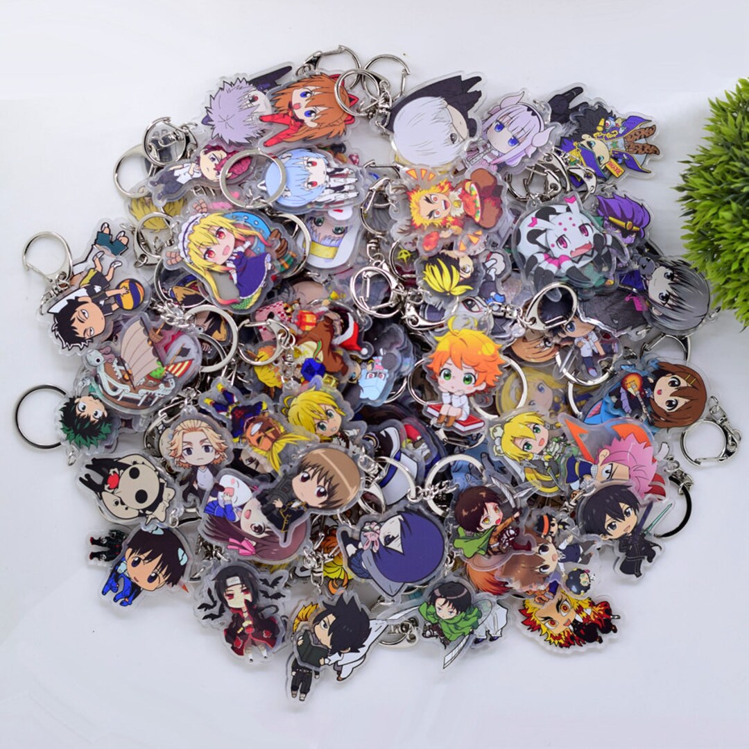 ALL ANIME Mystery Keyring Gift Anime Gift Manga Japan - Etsy