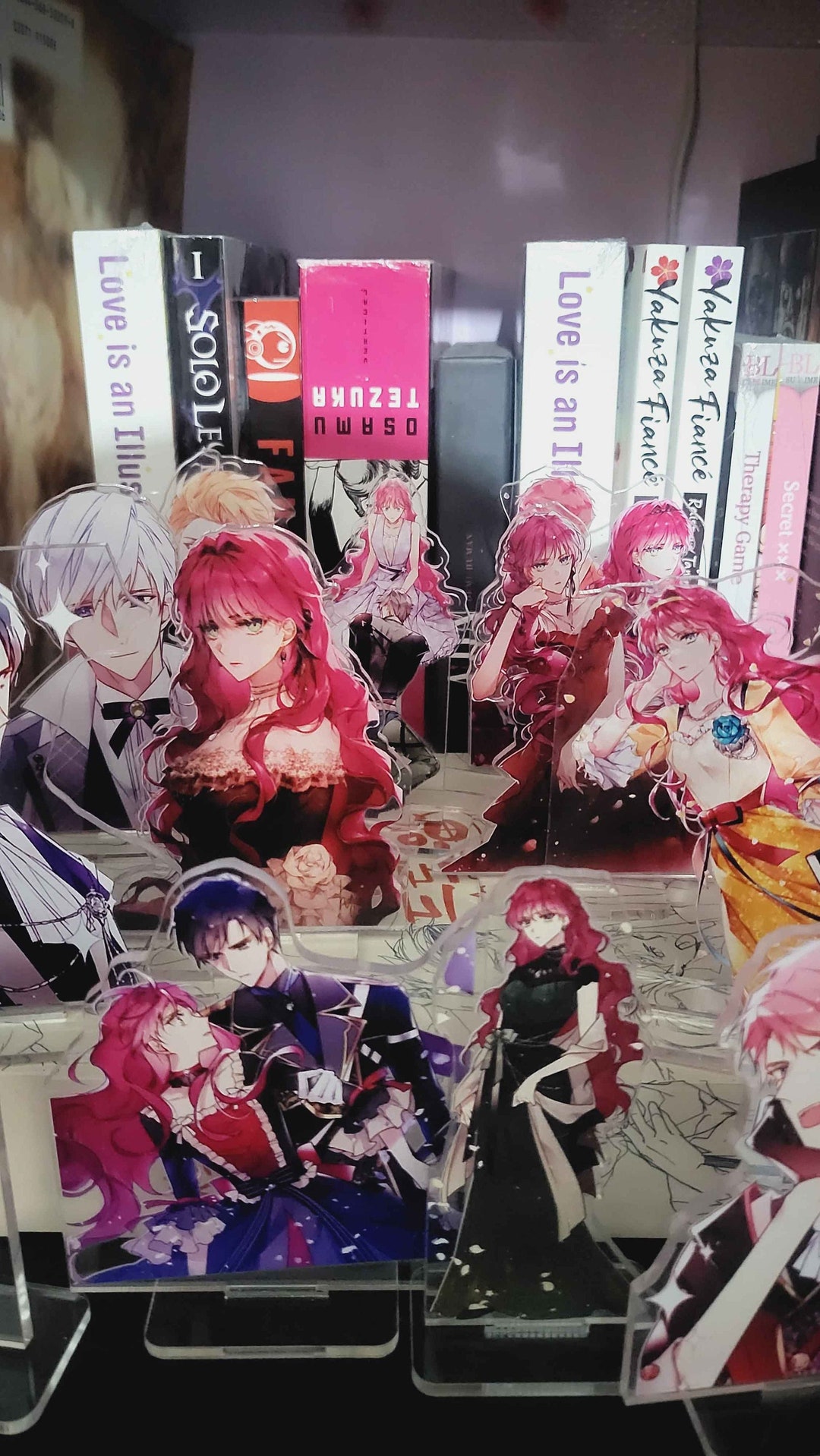 Villains to Die Isekai Webtoon Stand | Fanmade | Anime | Handmade ...