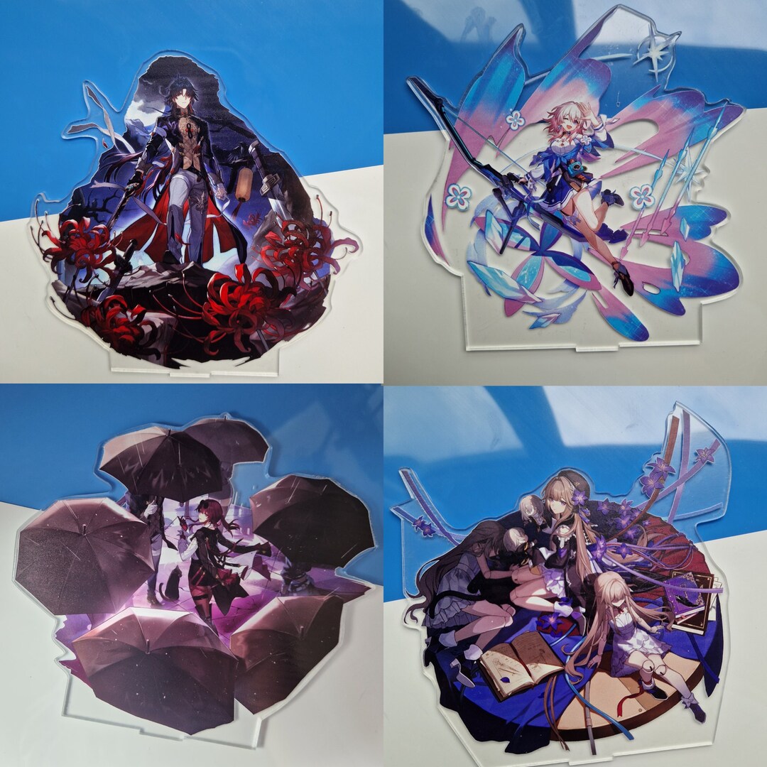 Buy 3 Get 1 Free Honkai Background Star Rail Acrylic Stands Fanmade ...