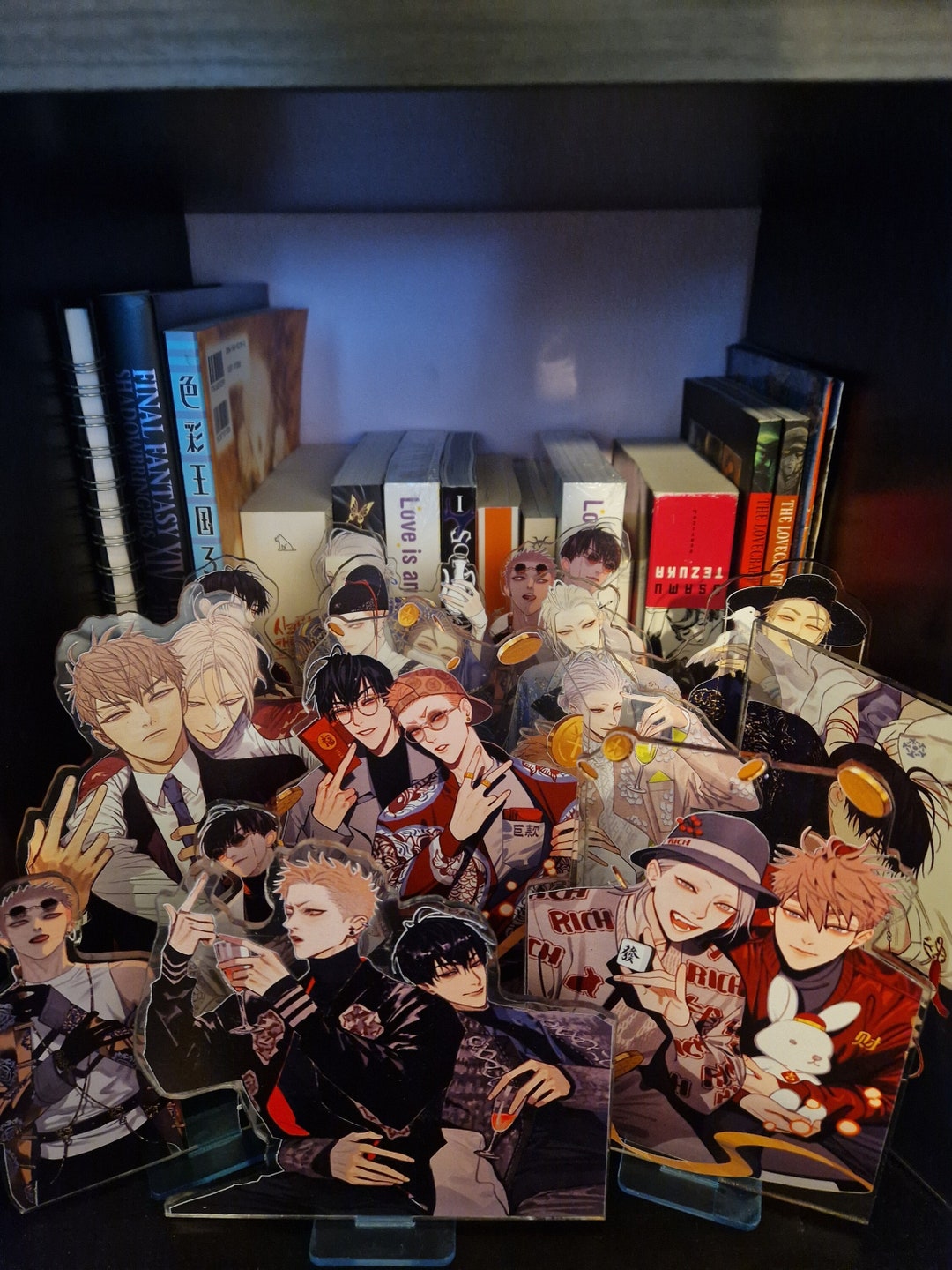 19 Days BL Acrylic Stand Set 1 | Fanmade | Anime | Handmade | Gift ...