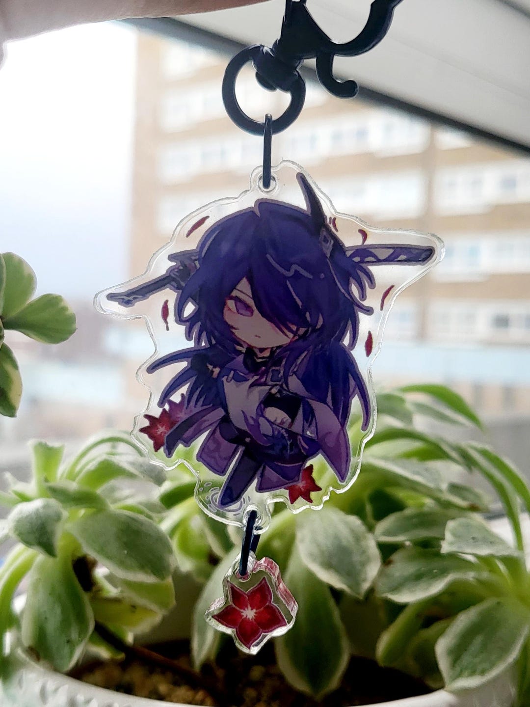 Acheron - Honkai Star Rail Keyring | Fan Made | Manga | Gift - Etsy