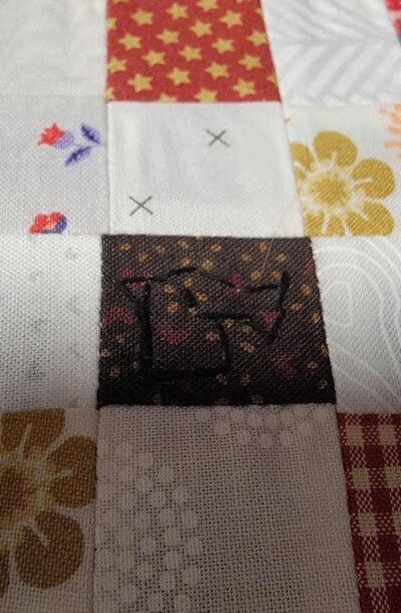 Postage Stamp Eye Spy Quilt Made to Order - Etsy