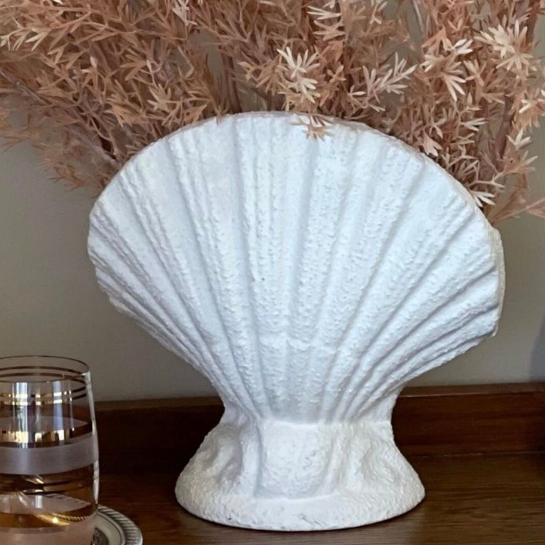 Vintage Australian Pates Pottery Fan Shell White Vase - Etsy Australia