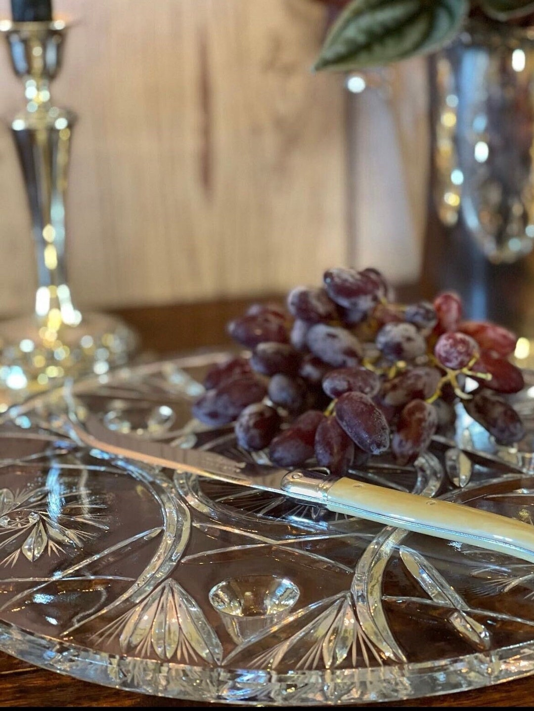 Crystal Cheese Board - Etsy